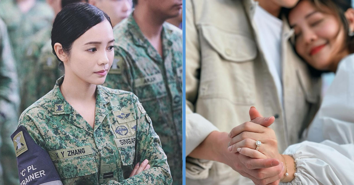 Local Actress Apple Chan, Who Starred as an Army Officer in Jack Neo's ...