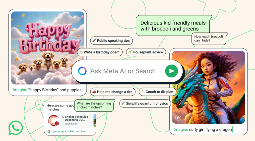 If You Have No Friends in WhatsApp to Talk To, Meta AI is Now Available ...