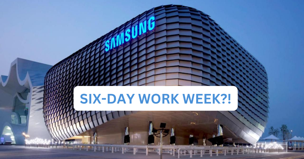 Samsung Executives Told to Work 6-Day Workweek As Profits Plunged ...