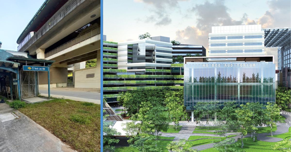 Teck Lee LRT Station, Which Was Closed for About 20 Years, is Finally ...