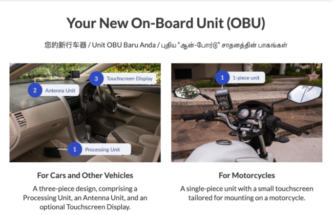 LTA Responds to Frustrations With New OBU Card Reader Position; Allows ...