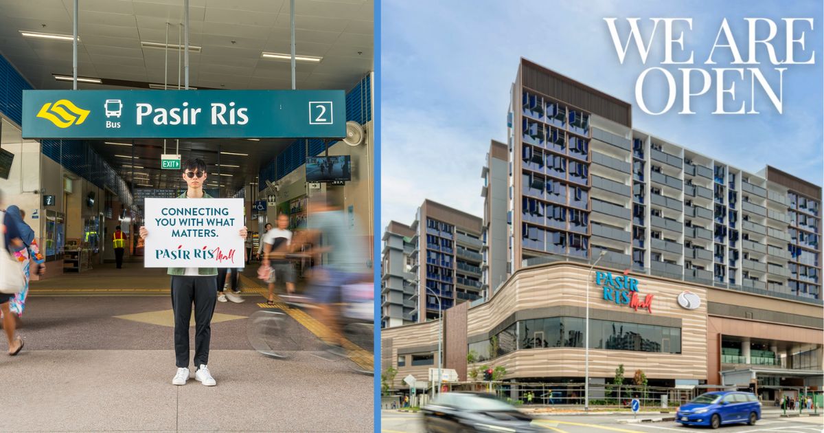 A New Mall Next to Pasir Ris MRT Station, Pasir Ris Mall, Opens Today ...