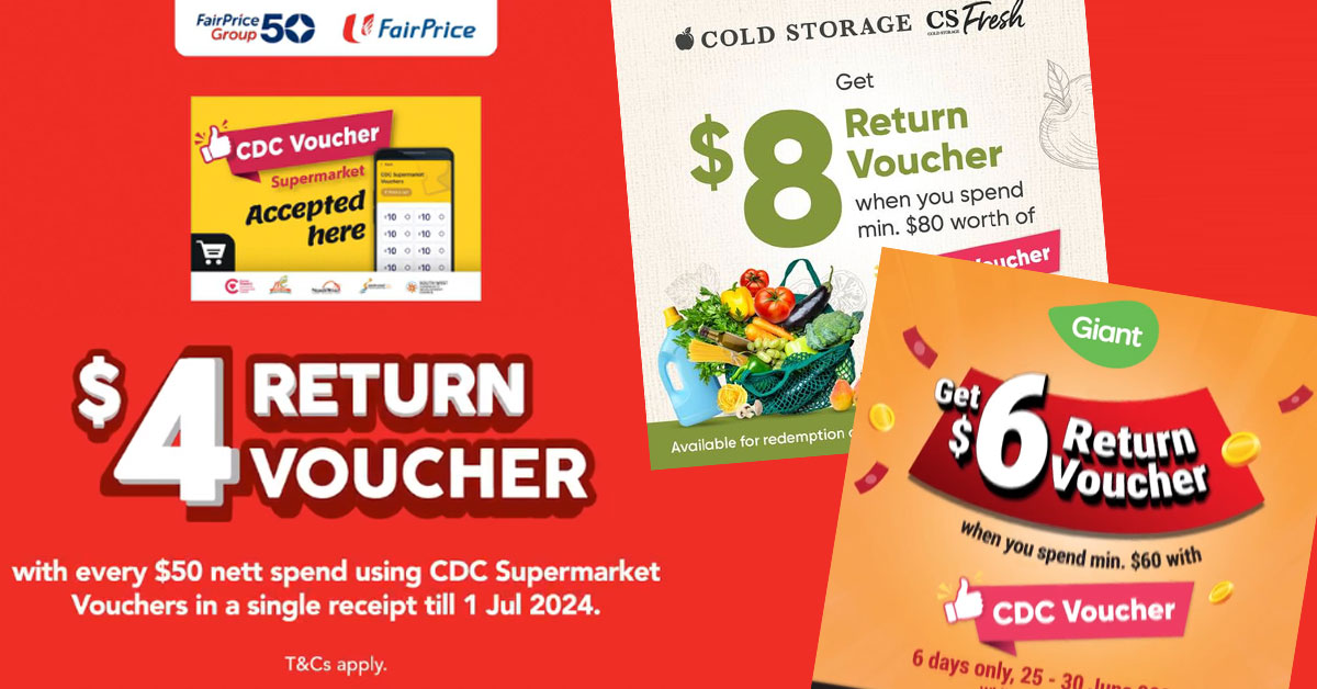 Guide to The Return Vouchers in Supermarkets Now That CDC Vouchers Are ...