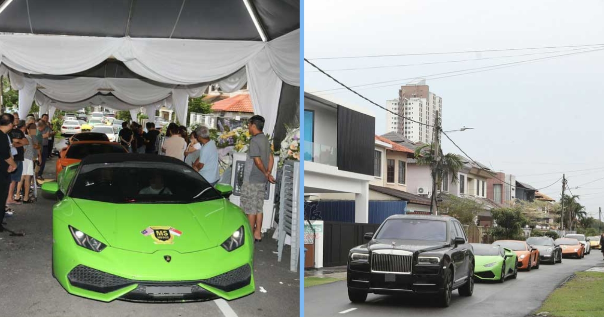 11 Supercars Attend Funeral of Malaysian Man Dead in Lamborghini Crash ...