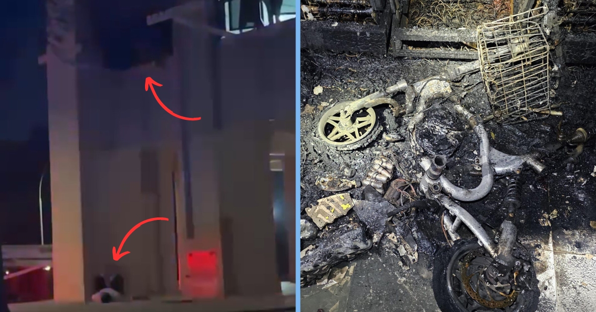 Man Injured After Leaping Out of Burning Hougang Flat; Fire Caused by ...