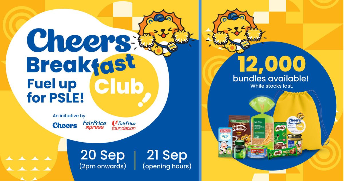 PSLE Students Can Redeem Free Food from Cheers & FairPrice Xpress ...
