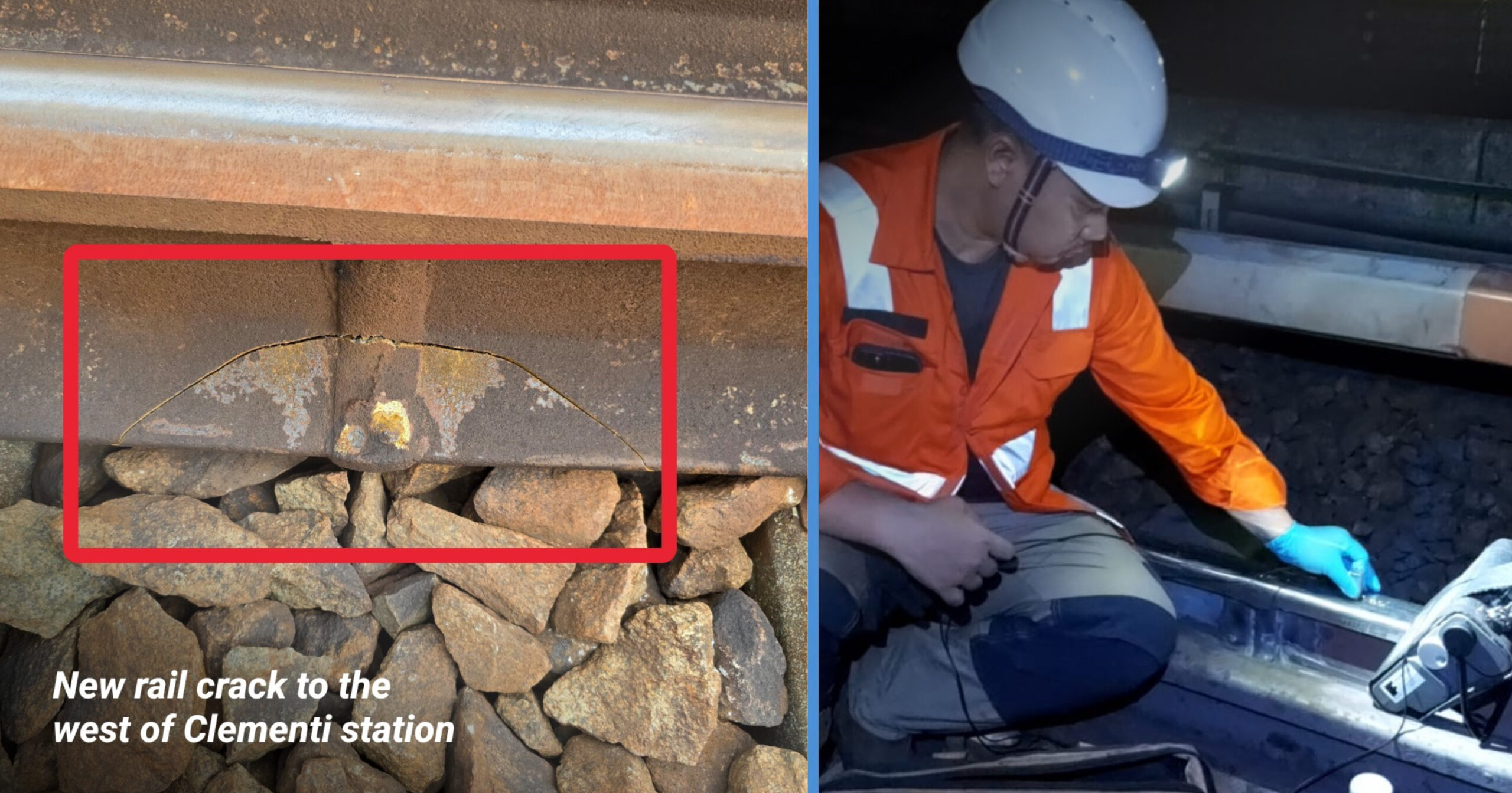 EWL MRT Disruption to Enter Day 6 After 12 New Cracks Were Found on MRT ...