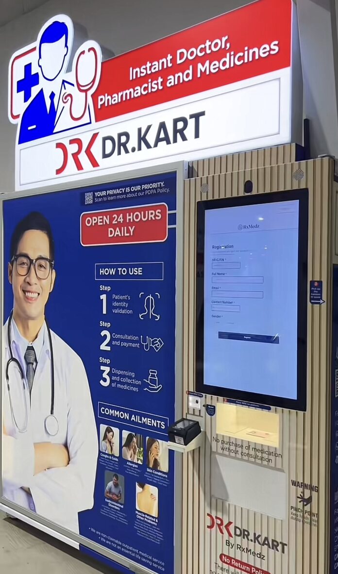 There’s a 24/7 Vending Machine in Tampines That Offers Doctor Consultation, MC & Medication on ...