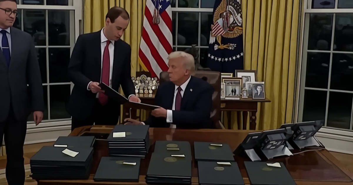 These Are Some of the Noteworthy Executive Orders That Trump Signed on ...