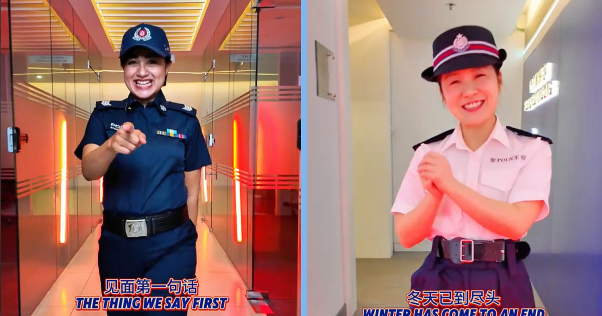 SPF Wins the Internet with CNY Song That Features Police Officers from ...