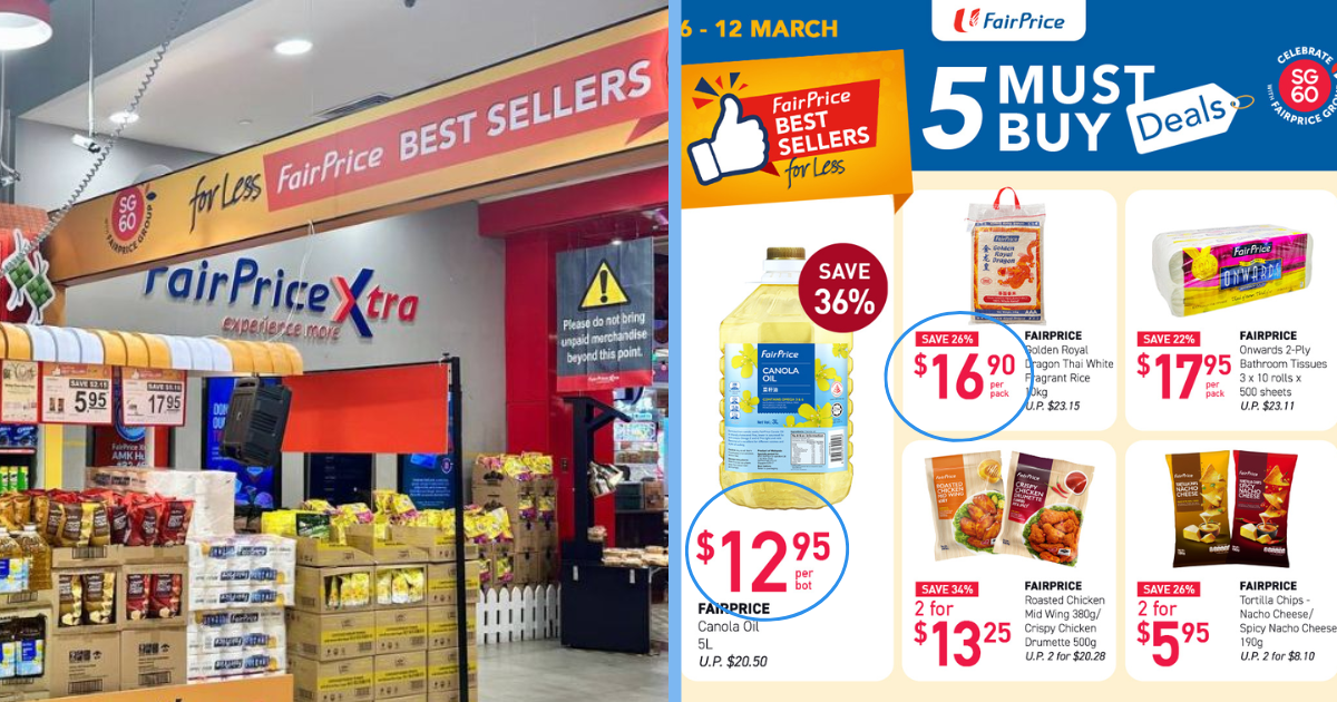 FairPrice Group Launches 60 Special Deals on House-Brand Items for SG60 ...