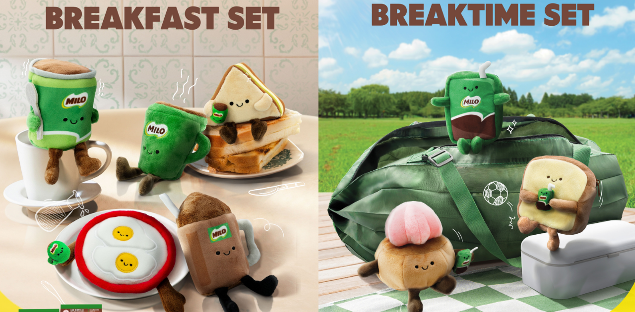MILO Unveils Limited-Edition Singapore Set Meal Plushies for 75th ...