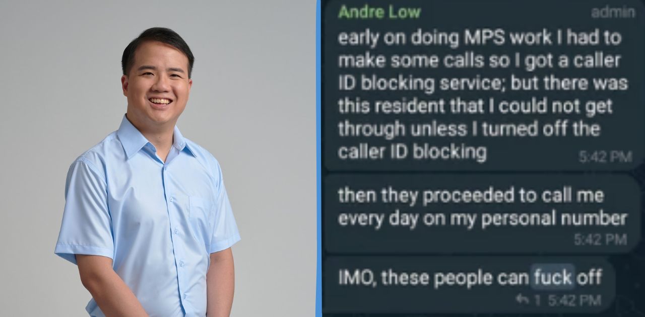 Workers' Party Candidate Andre Low Apologizes for Vulgar Comments in ...