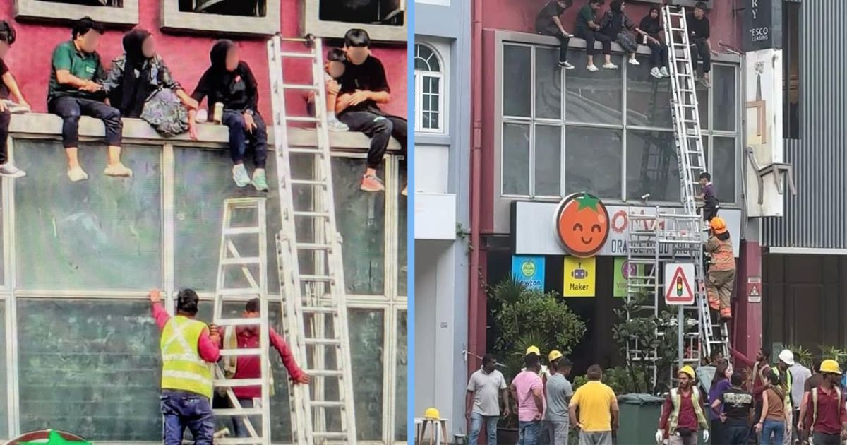 Construction Workers Scale Scaffolding to Save Children from Deadly ...