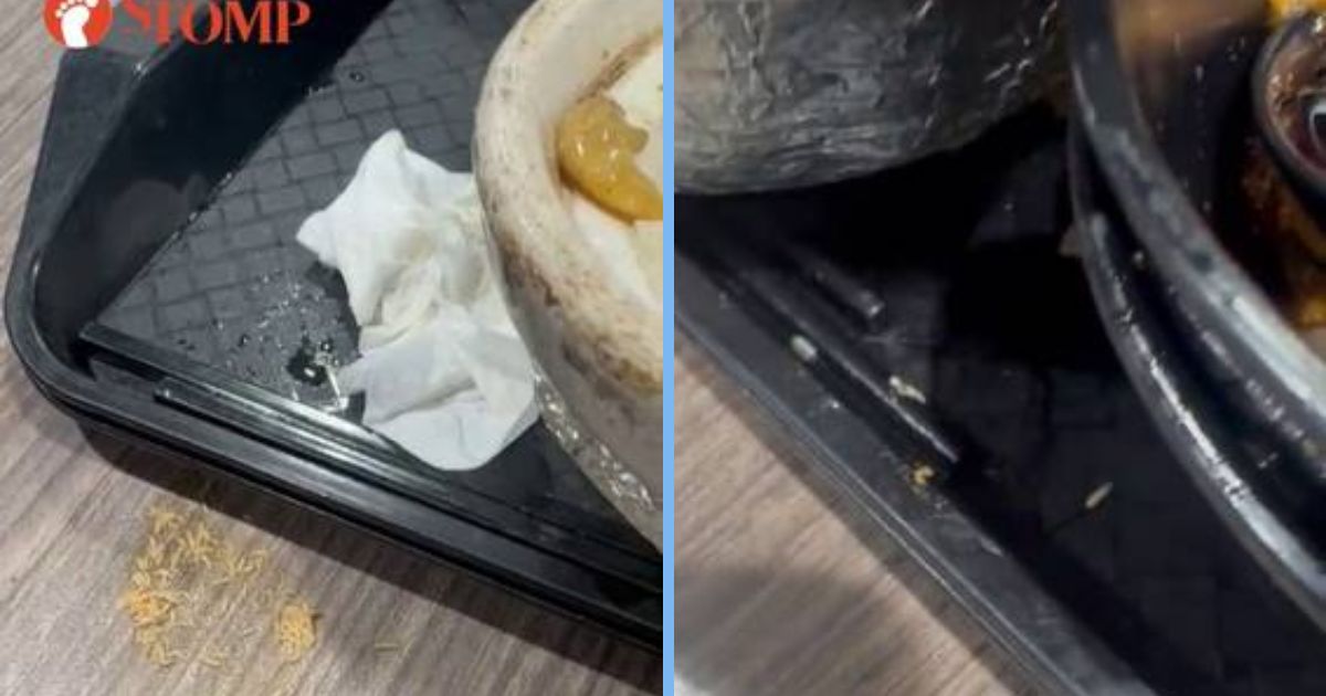 Woman Discovers Live Maggots in Claypot Rice at Senja Hawker Center ...