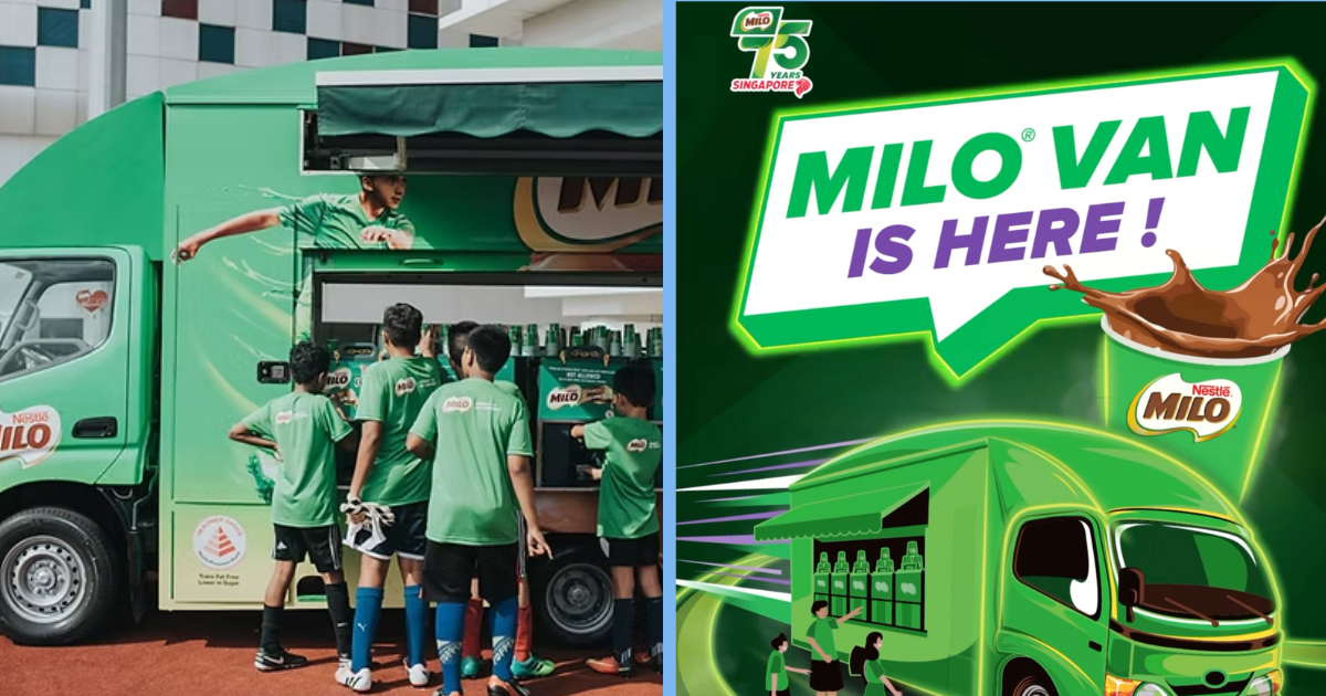 Iconic Milo Van Returns to Singapore at Five CapitaLand Malls from 12 ...