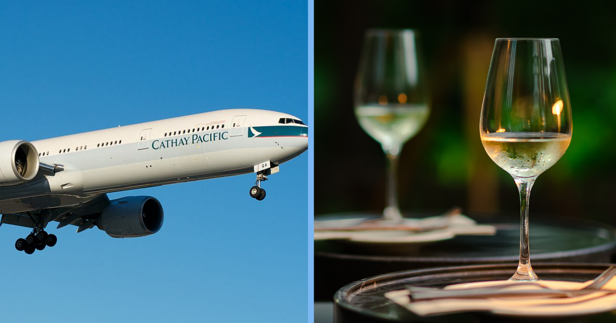 Cathay Pacific Flight Attendant Mistakenly Serves White Wine to Three ...