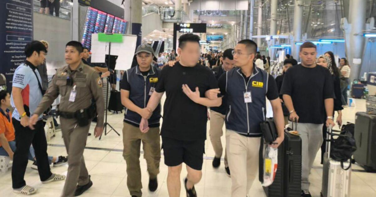 Singaporean Man Arrested at Bangkok Airport For Alleged Human Trafficking and Money Laundering ...
