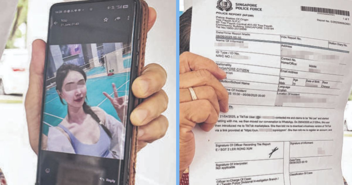 76-Year-Old Singaporean Loses S$55,500 to TikTok Scammer, Still Keeps in Contact with Her ...