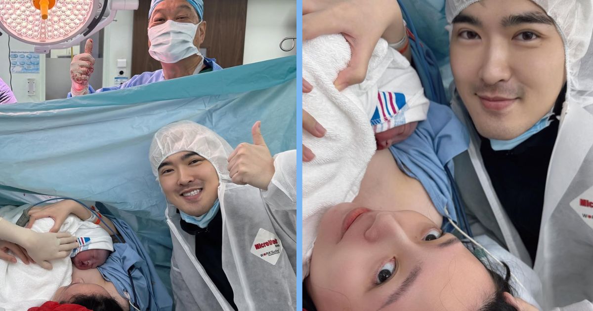 Singapore TV Host Lee Teng and Taiwanese Wife Welcome Rainbow Baby ...