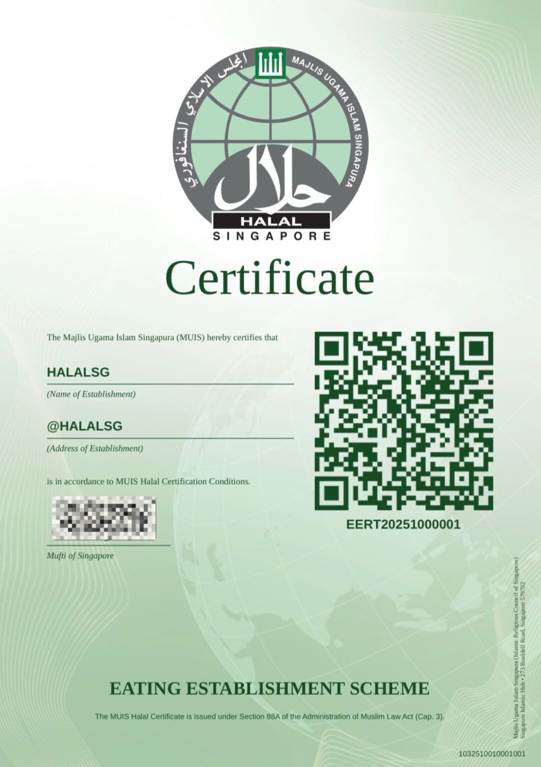 MUIS Launches QR Code Halal Certificates for Instant Smartphone ...